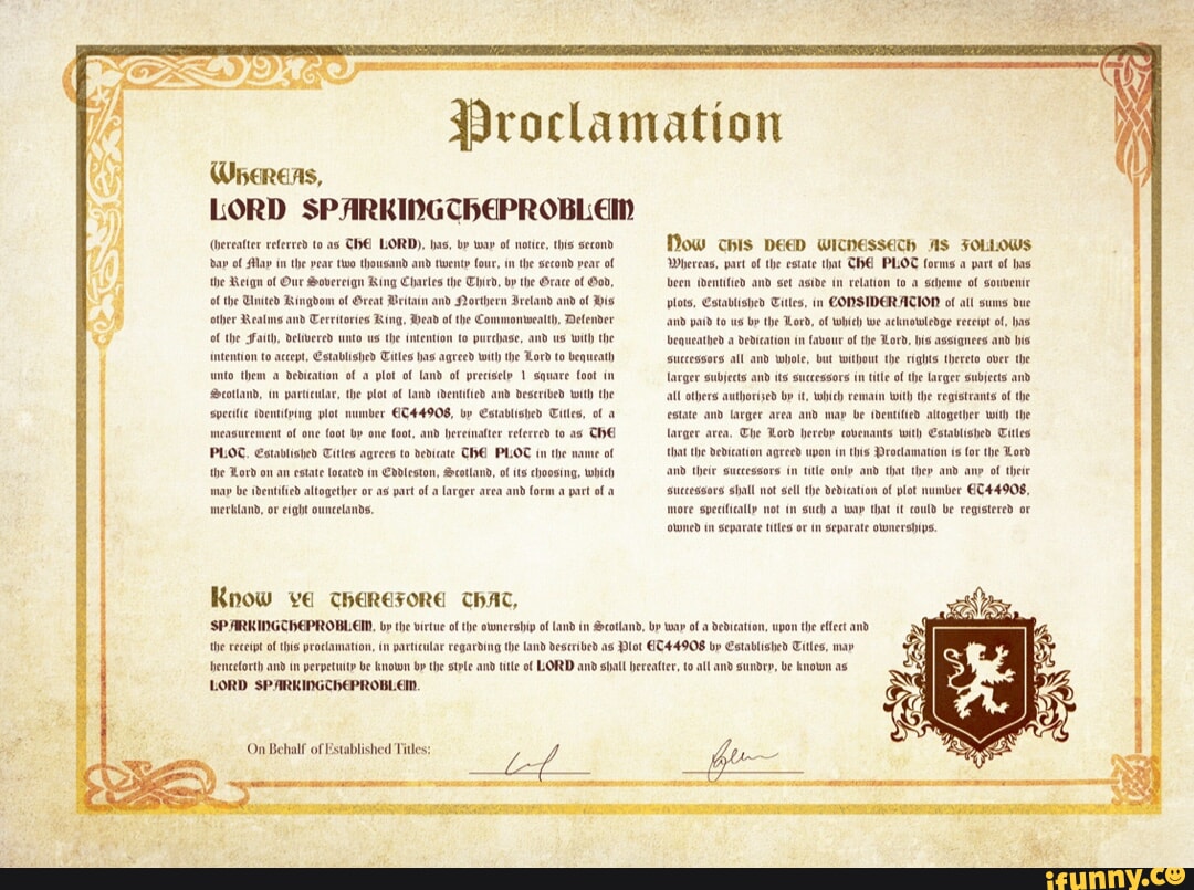 Proclamation memes. Best Collection of funny Proclamation pictures on ...