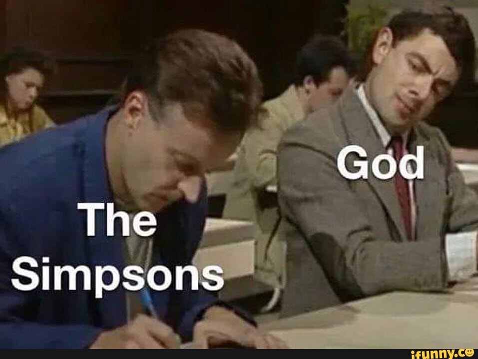 God The Simpsons - iFunny