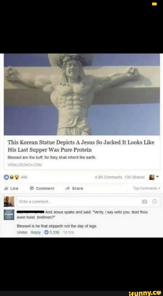 Jacked Jesus Korean Statue Saint Wikipedia