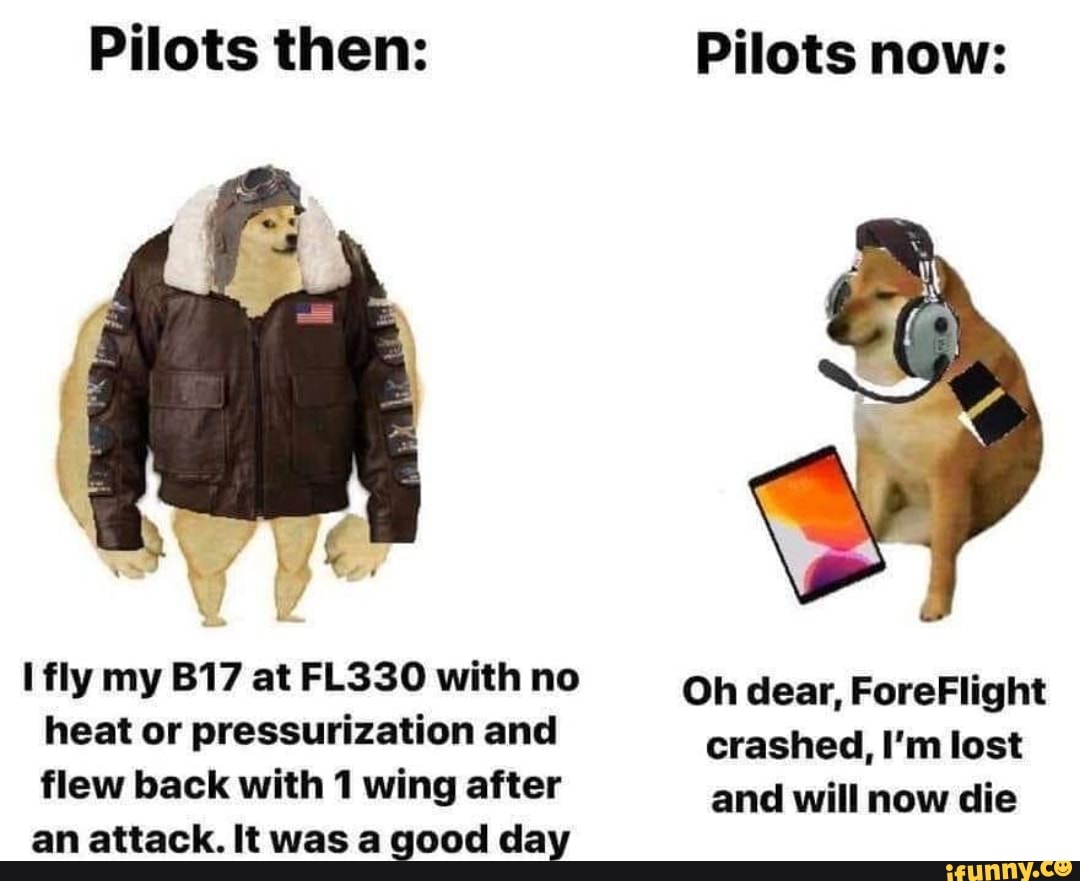 I fly my B17 at FL330 with no Oh dear, ForeFlight heat or ...