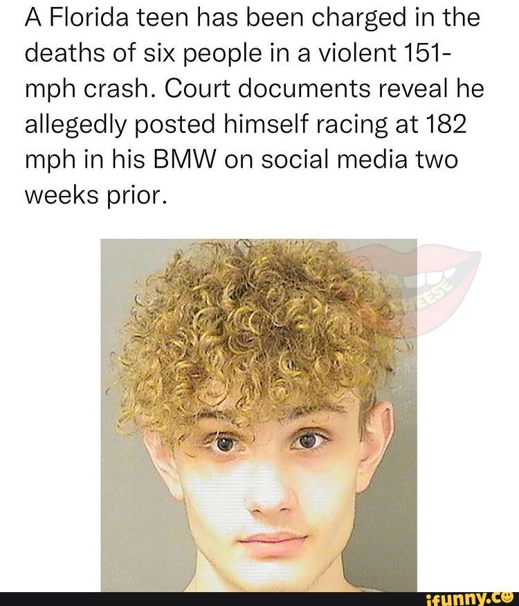 A Florida teen has been charged in the deaths of six people in a ...