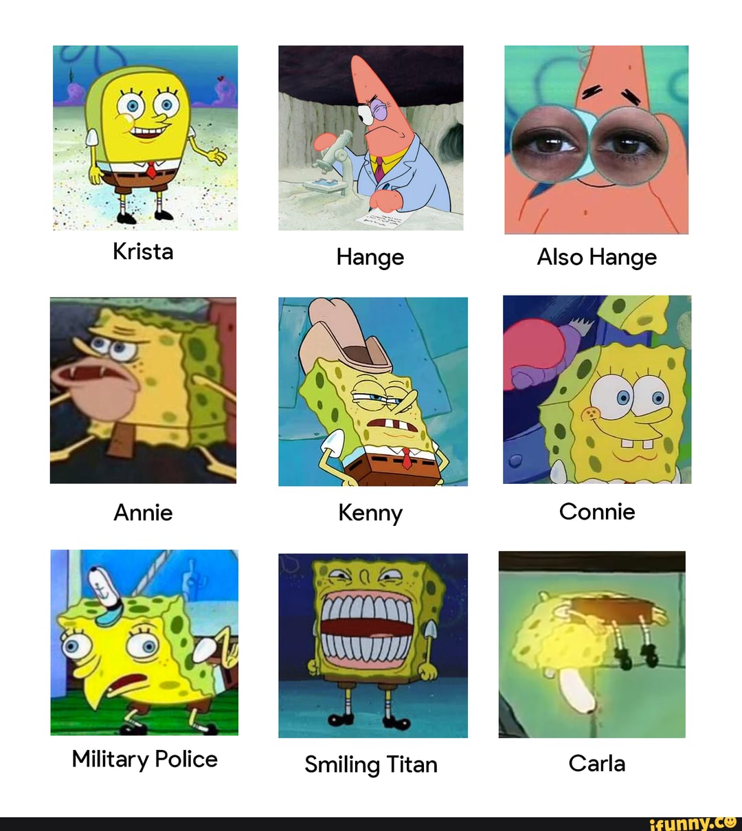 Also Flange Connie Annie Military Police Smiling Titan Carla - iFunny