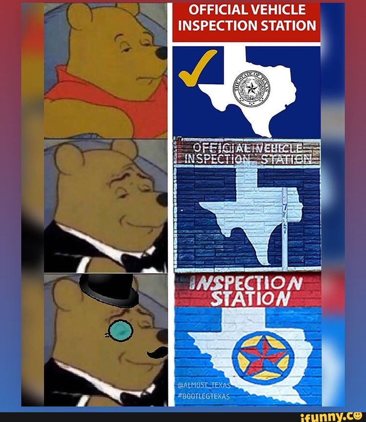 OFFICIAL VEHICLE INSPECTION STATION INSPECIION- STATION @ALMOST-TEXA: # ...