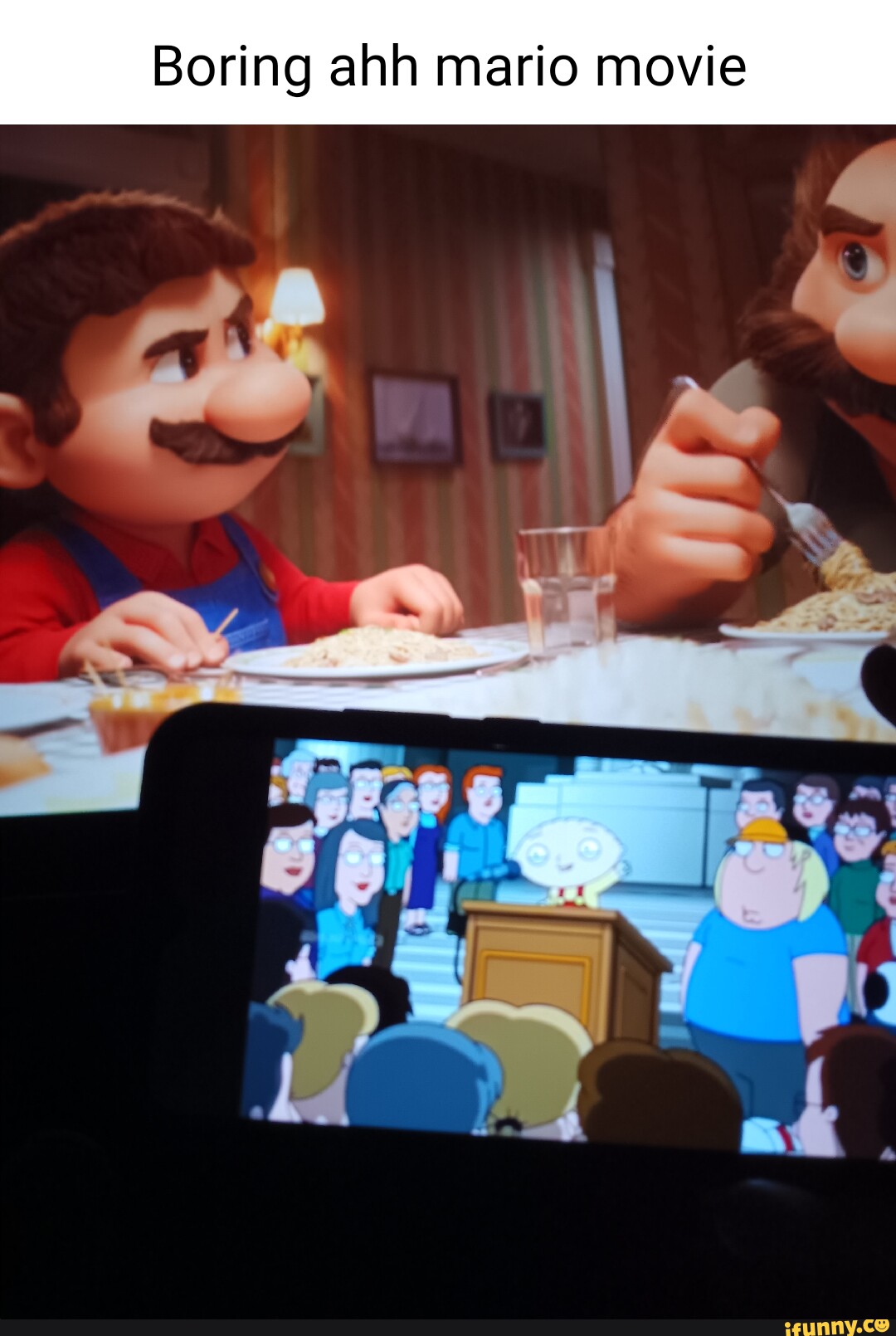 Boring ahh mario movie - iFunny