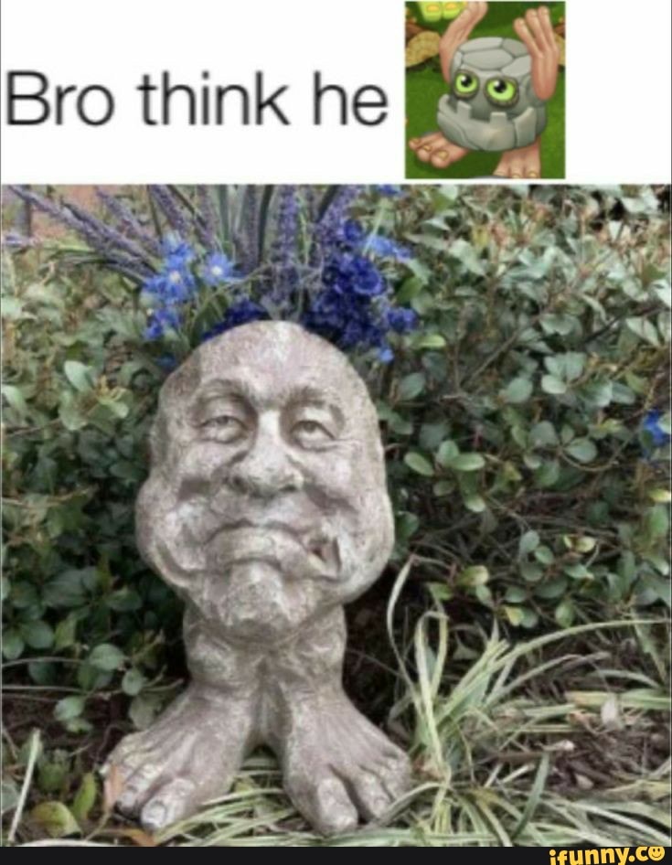 Bro think he - iFunny