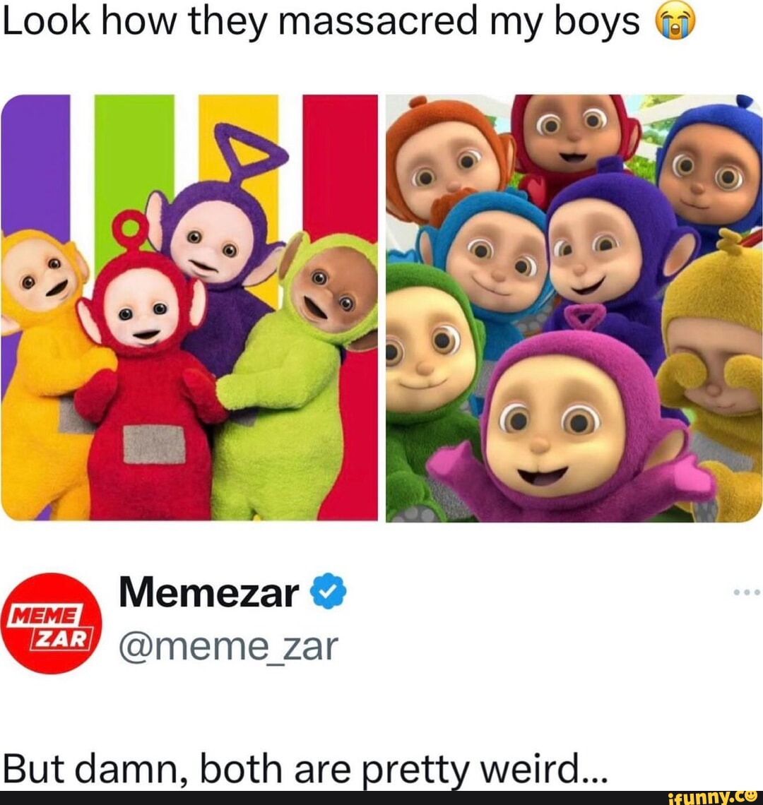 Look how they massacred my boys Memezar @ ZAR @meme zar But damn, both ...