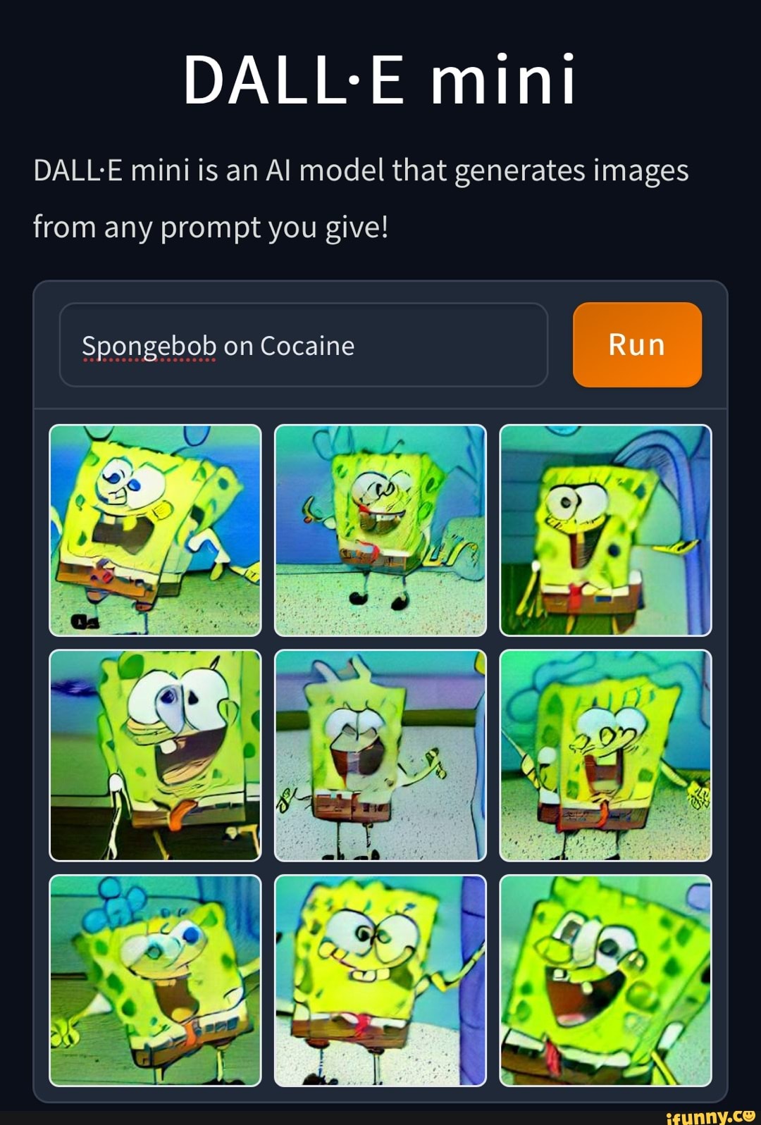 DALLE mini is an Al mode from any prompt you give! mint that generates ...