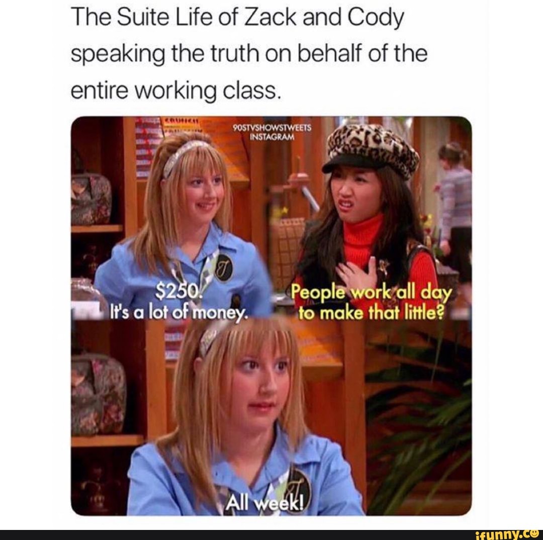 The Suite Life of Zack and Cody speaking the truth on behalf of the ...