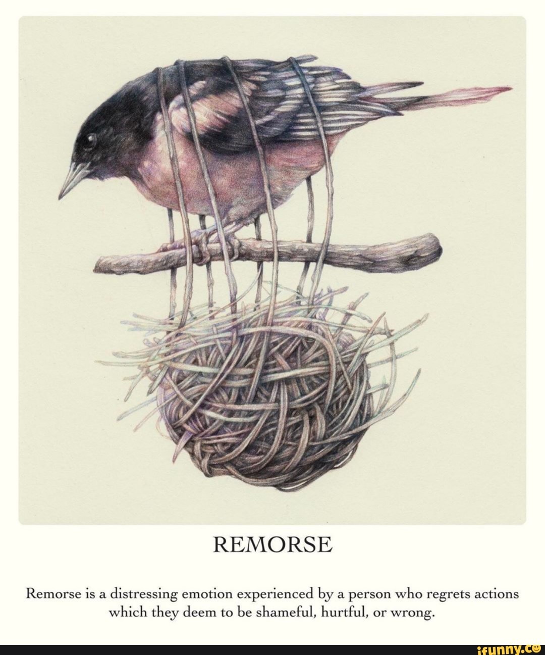 REMORSE Remorse is a distressing emotion experienced by a person who ...