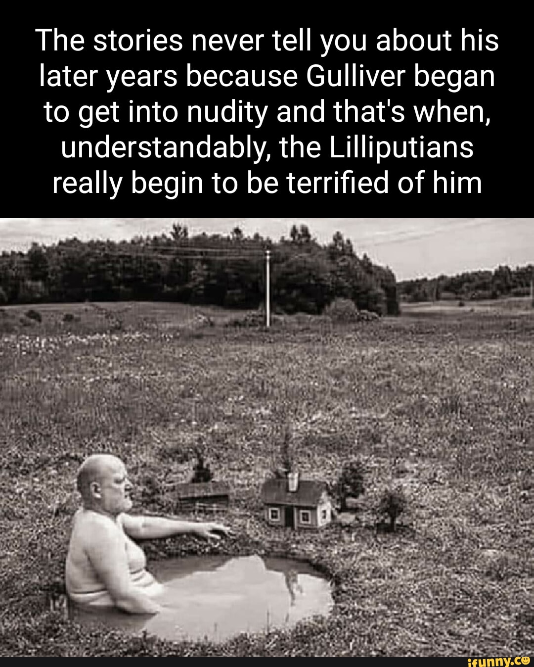 The stories never tell you about his later years because Gulliver began ...