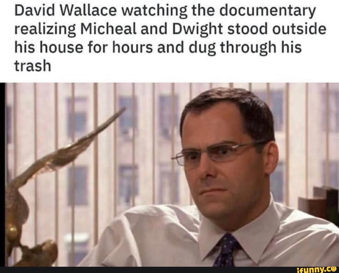 Davidwallace memes. Best Collection of funny Davidwallace pictures on ...