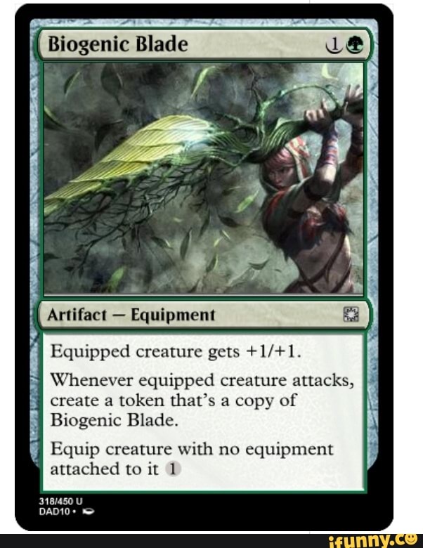 Equipped creature gets +1/+1. Whenever equipped creature attacks, Y ...