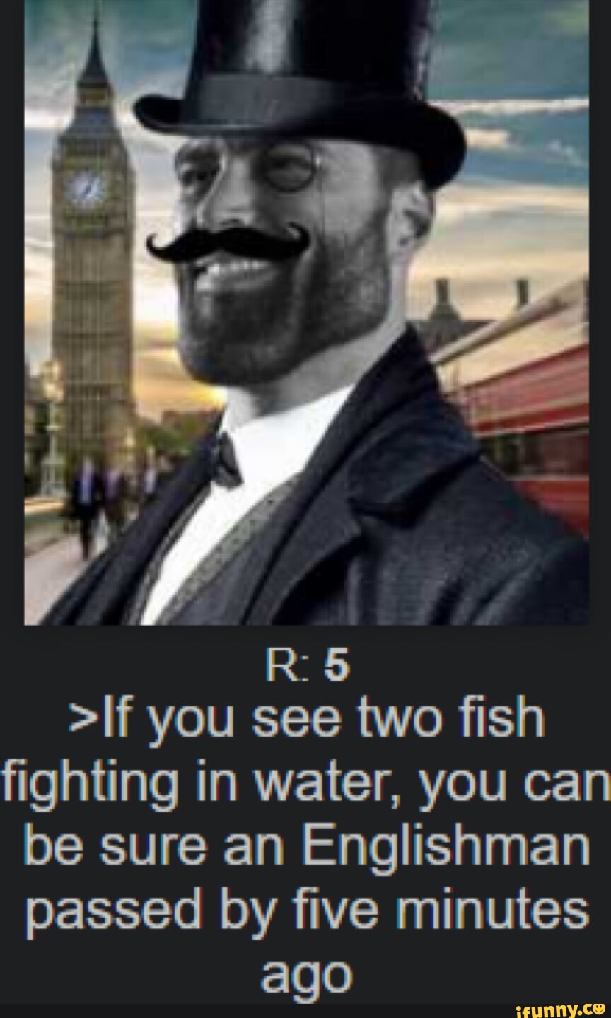 R: >If you see two fish fighting in water, you can be sure an ...