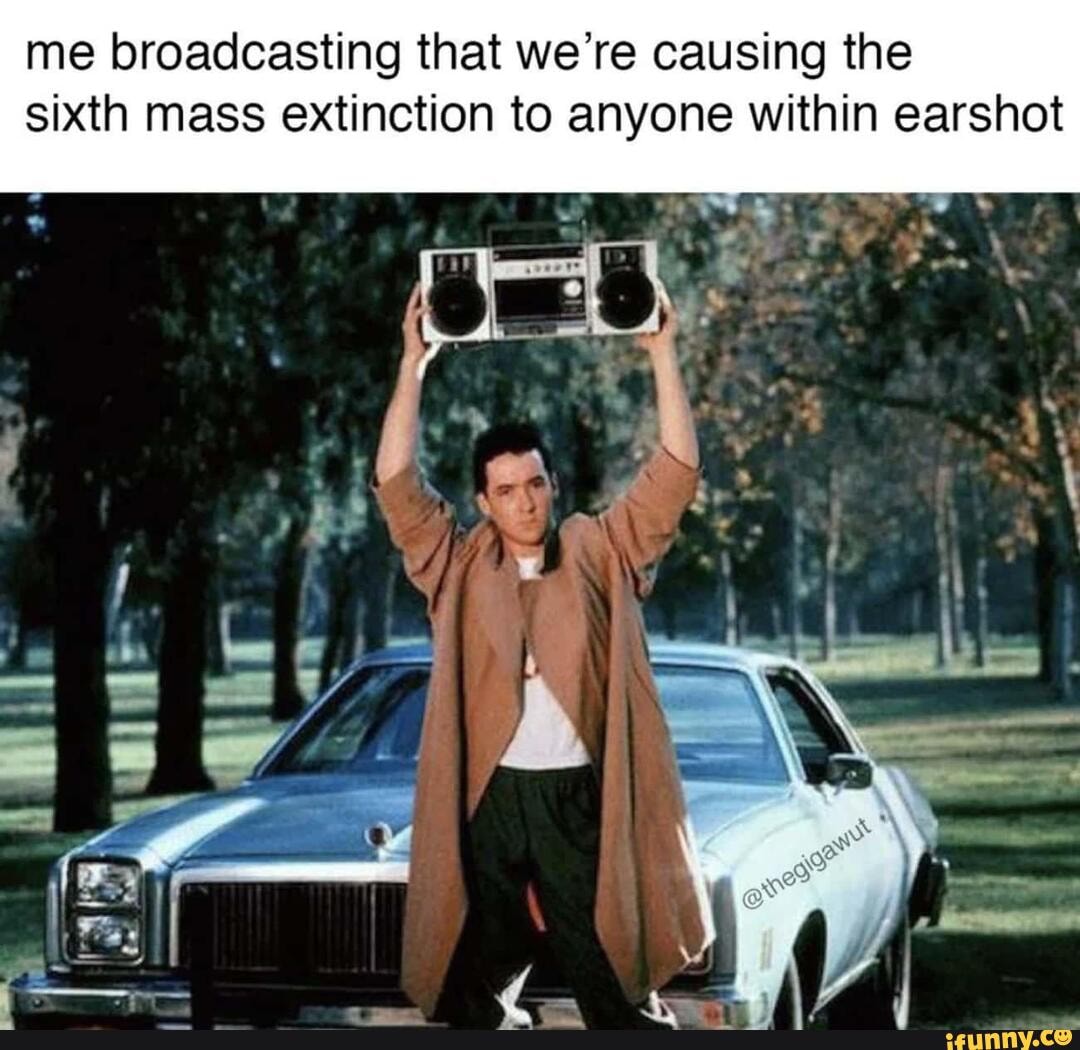 The Return of the Meme (vol. 372) - me broadcasting that we're causing ...