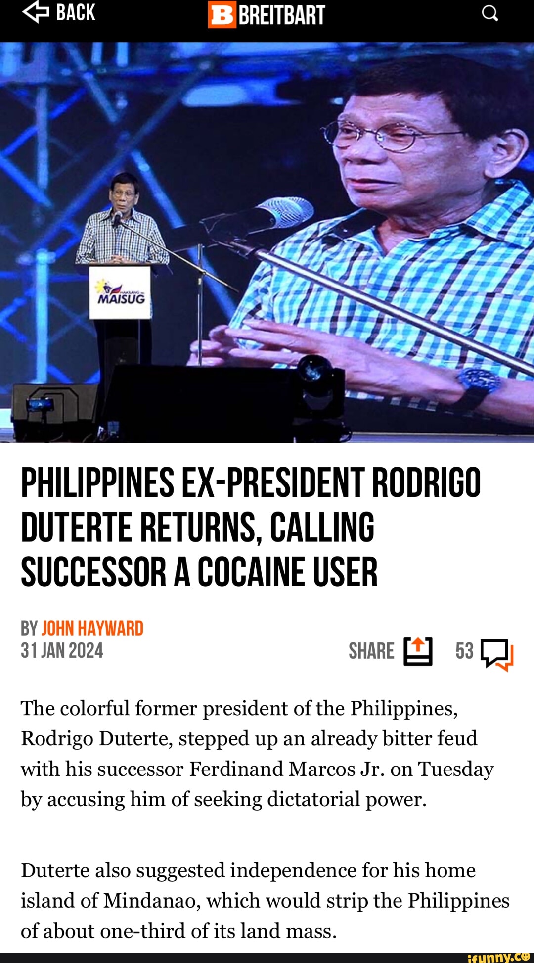 Duterte memes. Best Collection of funny Duterte pictures on iFunny