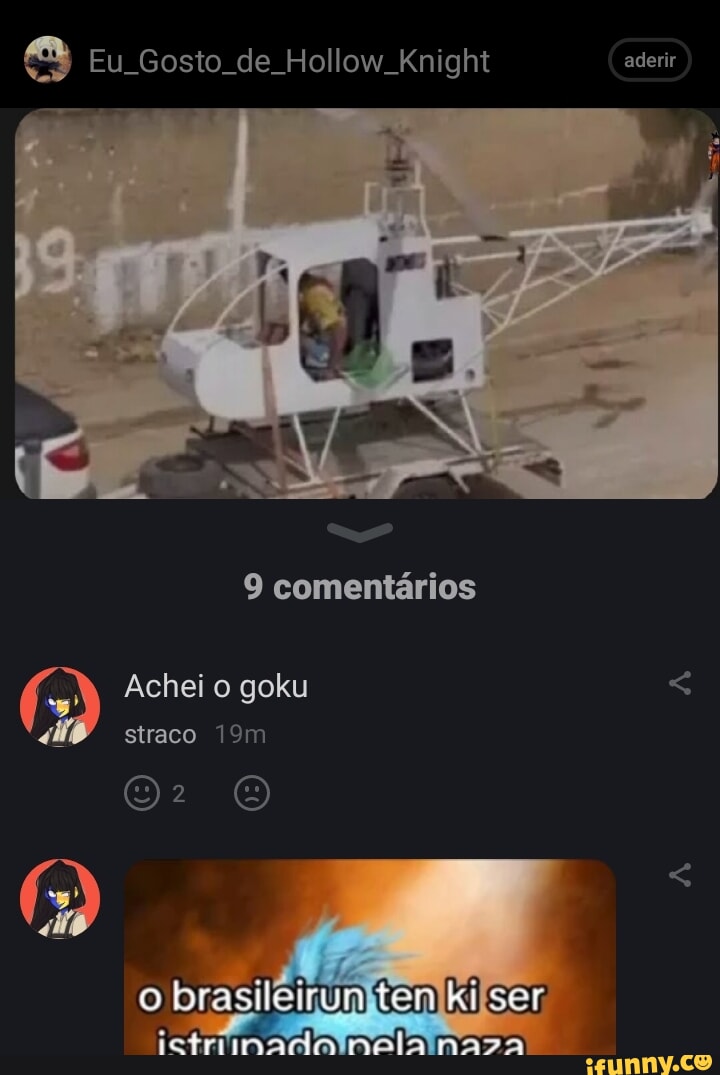 Eu Gosto de Hollow. Knight aderir 9 comentários Achei o goku EL straco ... Eu Gosto de Hollow. Knight aderir 9 comentários Achei o goku EL straco ...