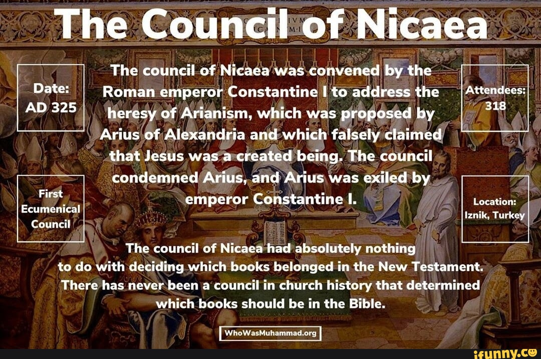 The Council of Nicaea The council of Nicaea was convened by the Date: I Roman emperor ...
