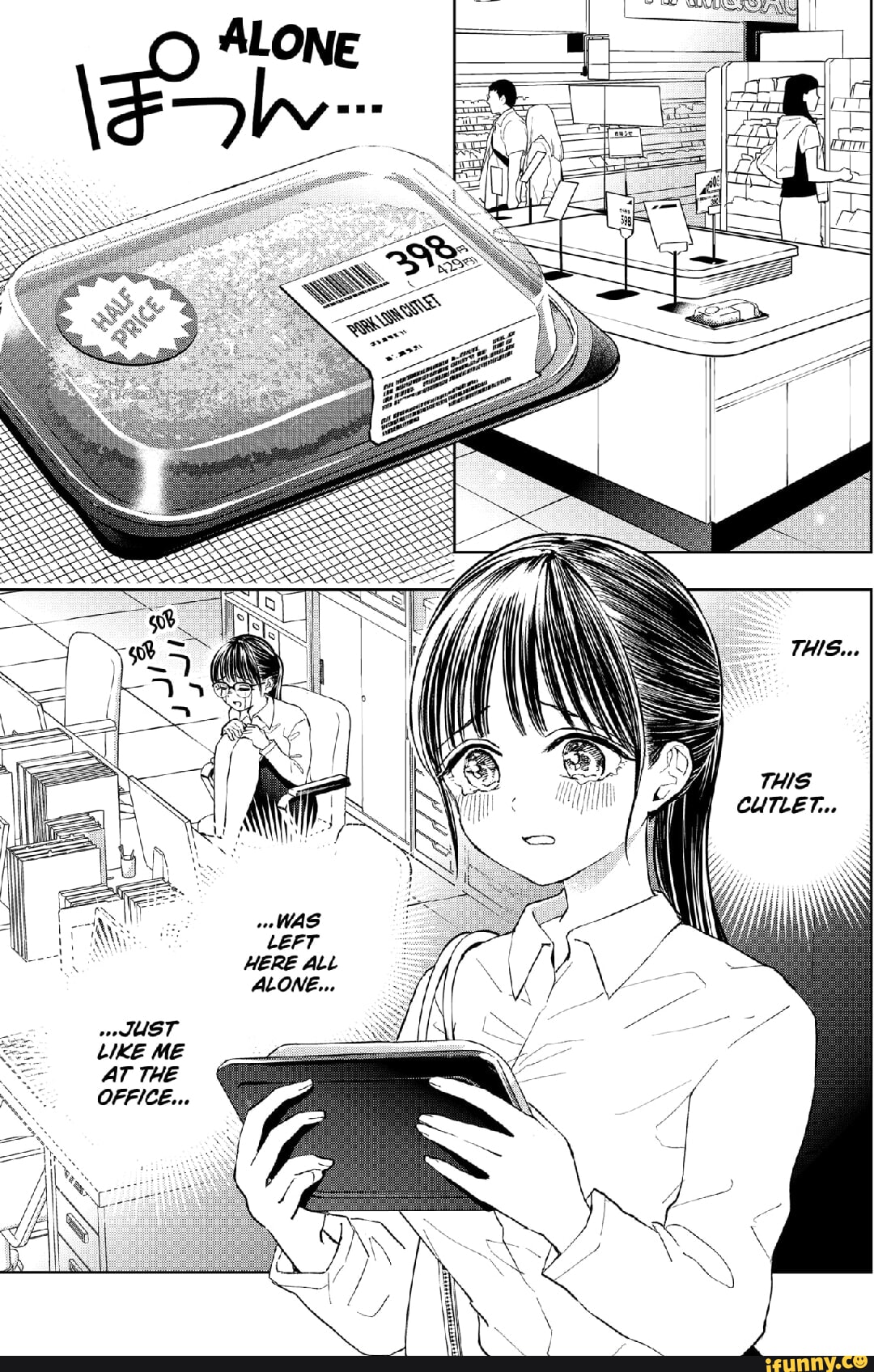 The razor blade is sharp but can't cut a tree; the axe is strong but ...