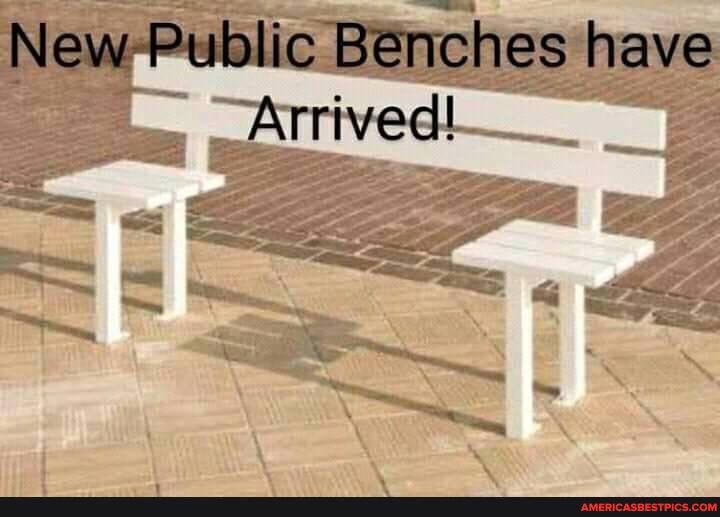 Social distancing inspired - New Public Benches have ~Arrived - America ...