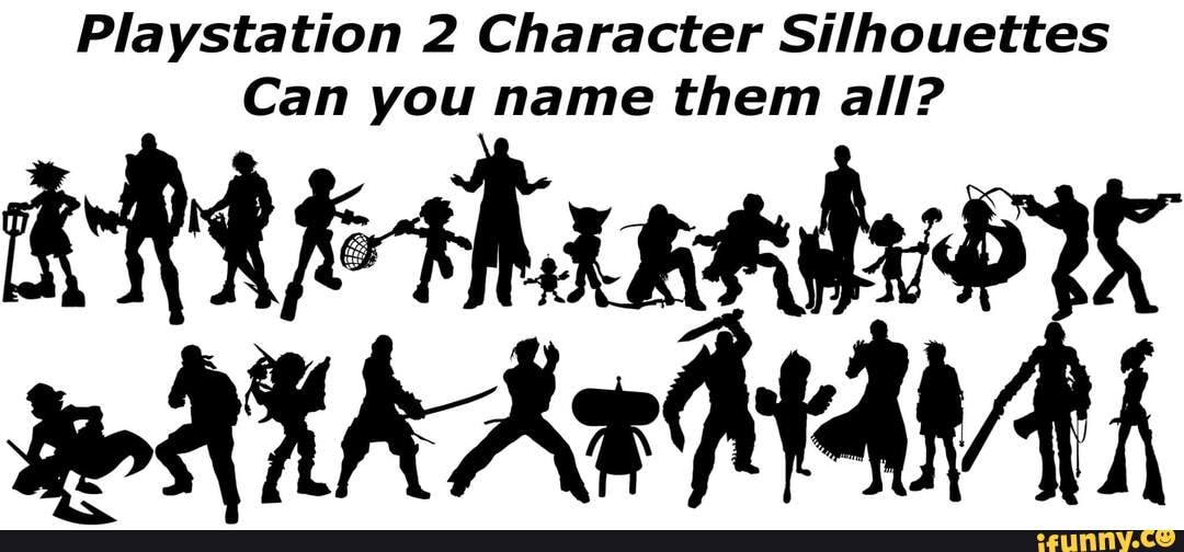 Here's a little game - Can you name all these Playstation 2 Characters ...