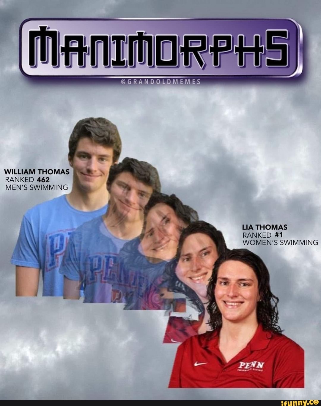 WILLIAM THOMAS RANKED 462 MEN'S SWIMMING LIA THOMAS RANKED WOMEN" IING ...