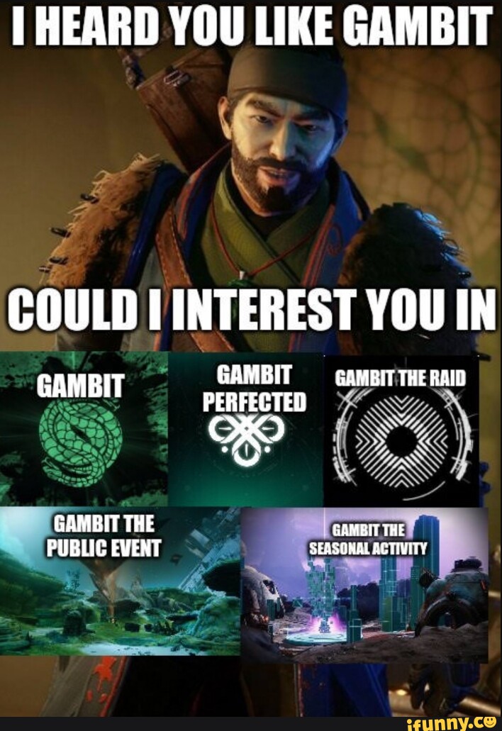 HEARD YOU LIKE GAMBIT COULD INTEREST YOU IN GAMBIT GAMBIT THE RAID ...