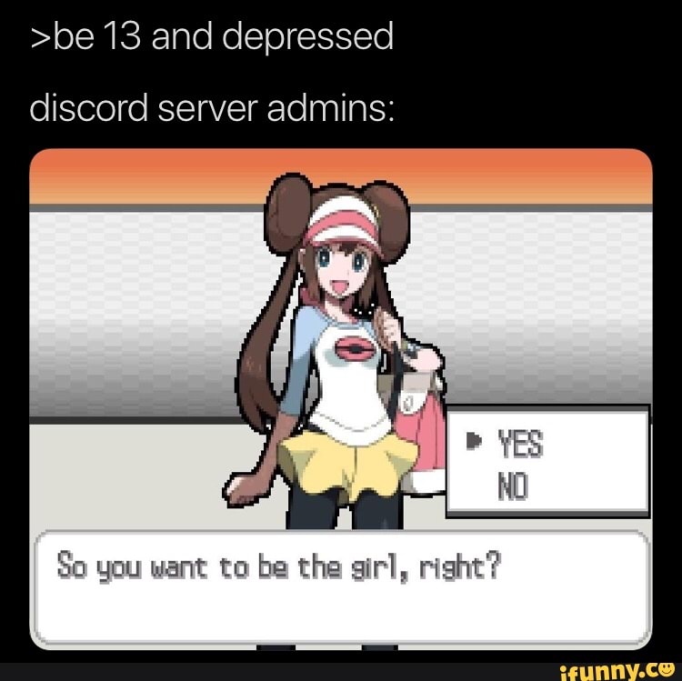 Discord server admins: - iFunny