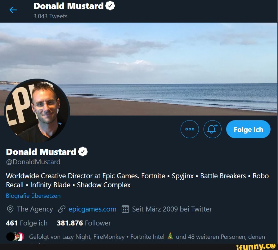 Donald Mustard @ 3.043 Tweets Donald Mustard @ @DonaldMustard Worldwide ...