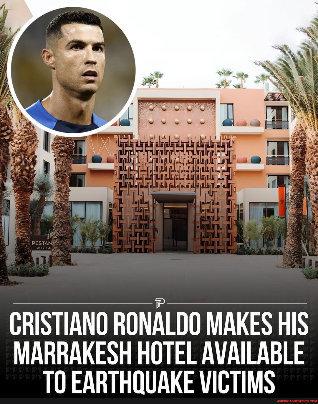 Ronaldos Marrakesh hotel stands as refuge after devastating earthquake ...