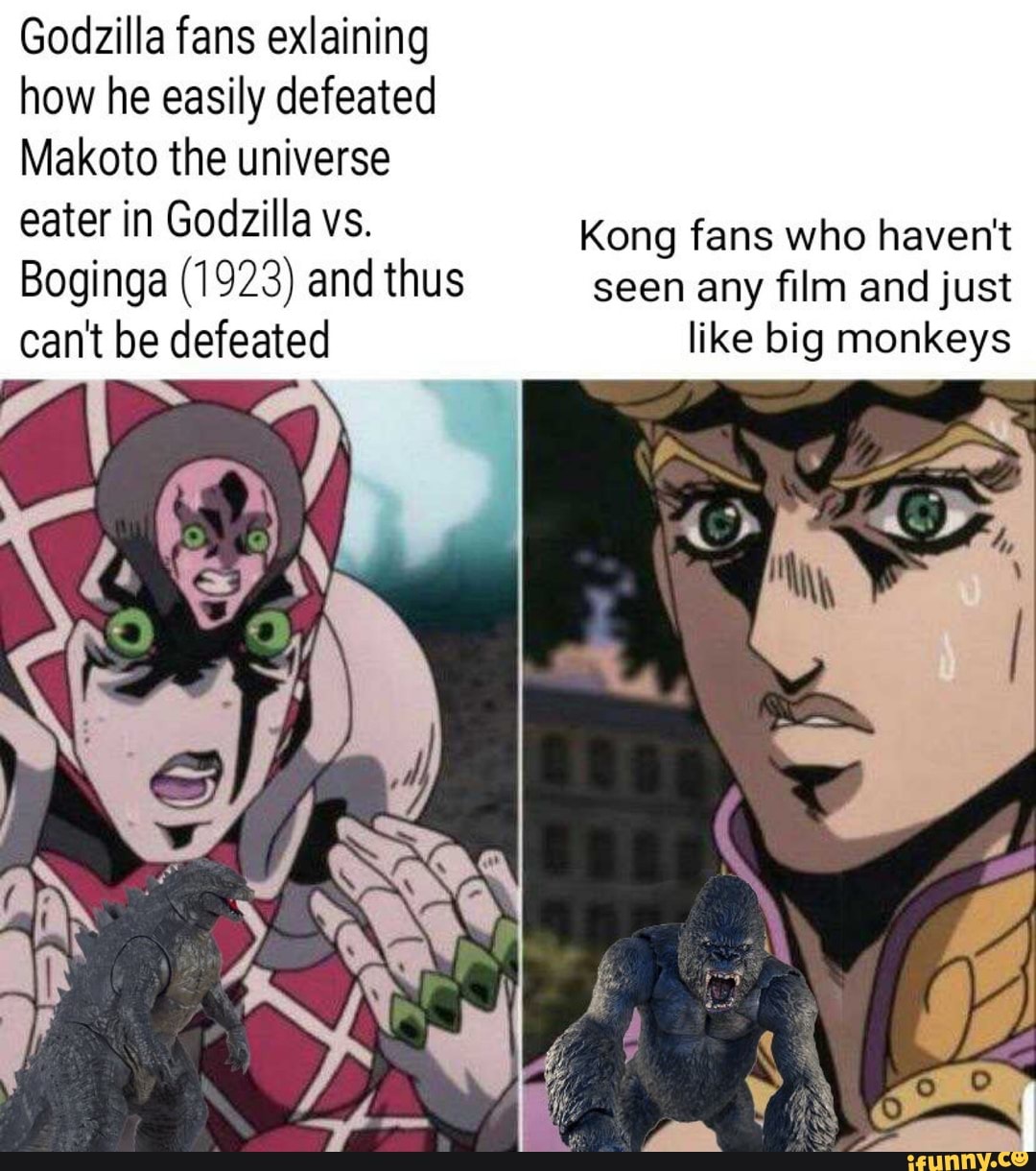 Godzilla fans exlaining how he easily defeated Makoto the universe ...