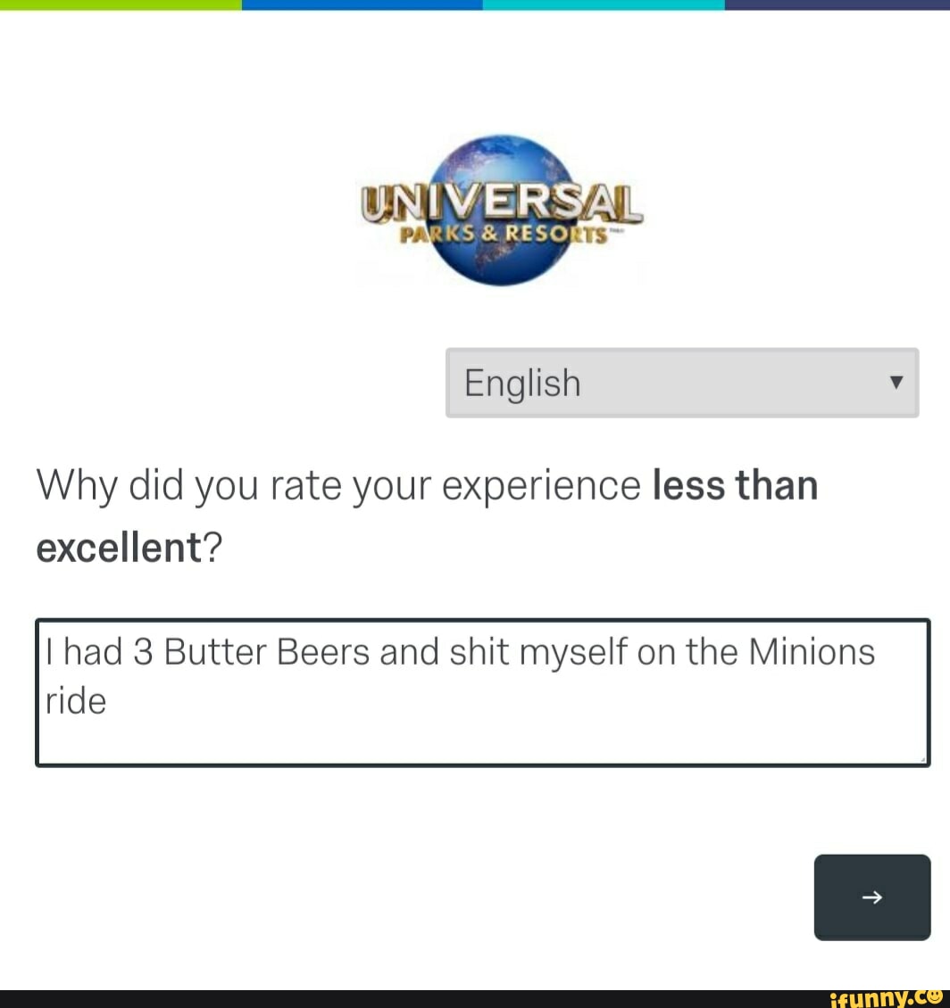 PARKS & RESOMSS English Why did you rate your experience less than ...