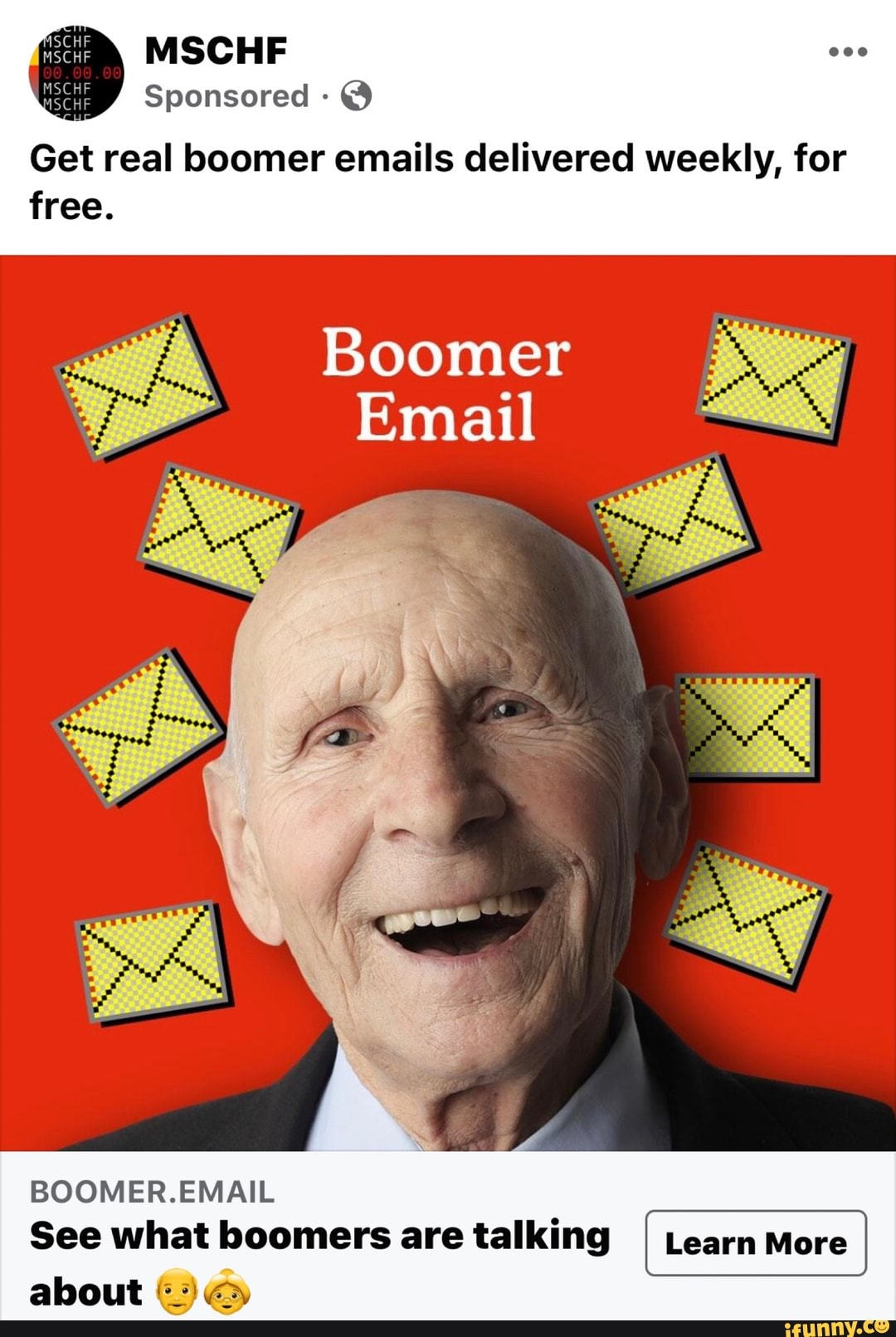 Sponsored Get real boomer emails delivered weekly, for free. BOOMER ...