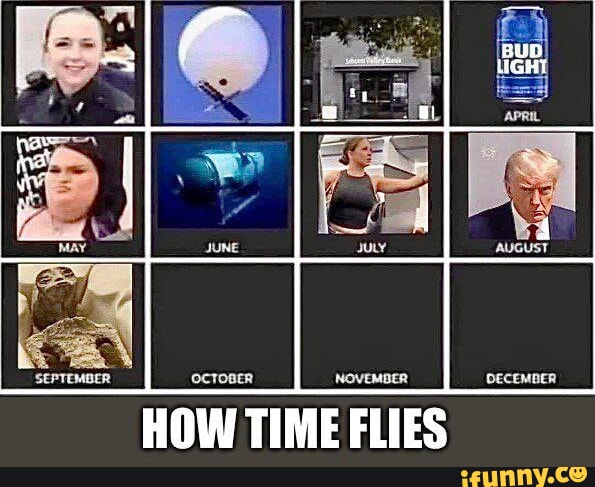 HOW TIME FLIES - iFunny