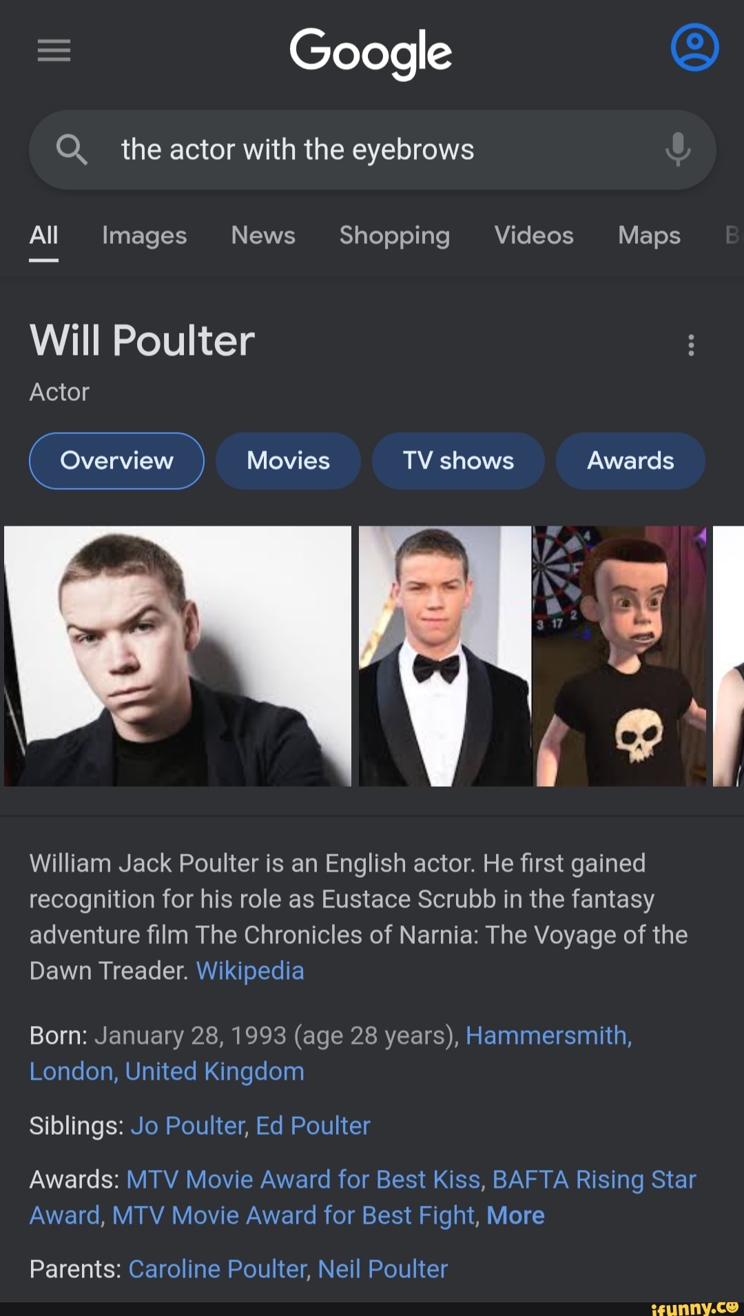 Google Q. the actor with the eyebrows All Images News Shopping Videos ...