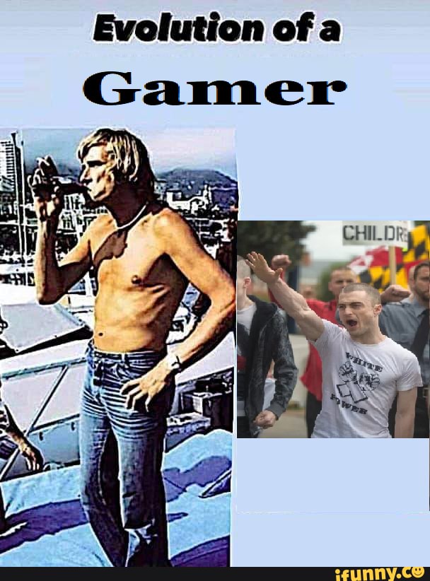 Evolution of a Gamer - iFunny