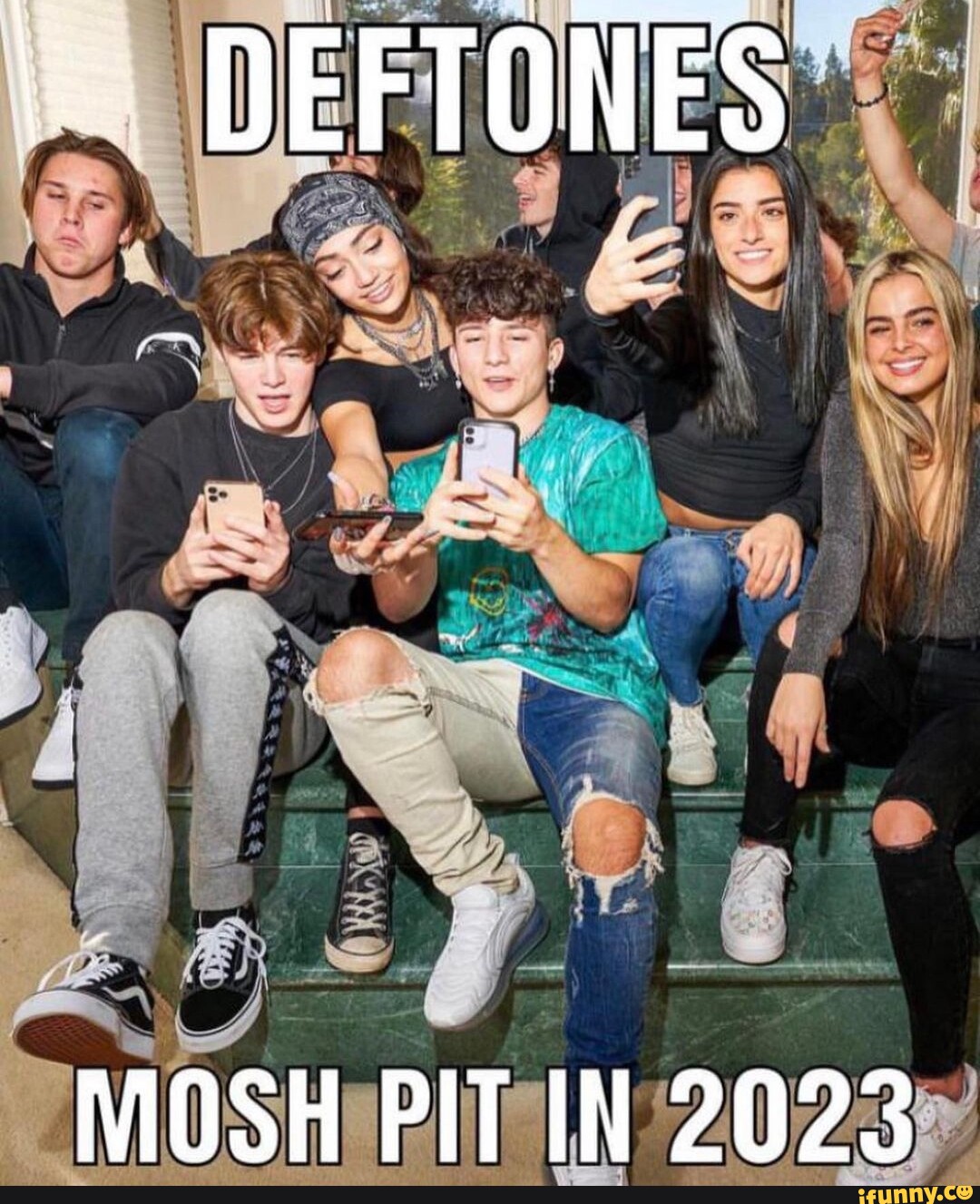 DEFTONES MOSH PIT IN 2023 - iFunny