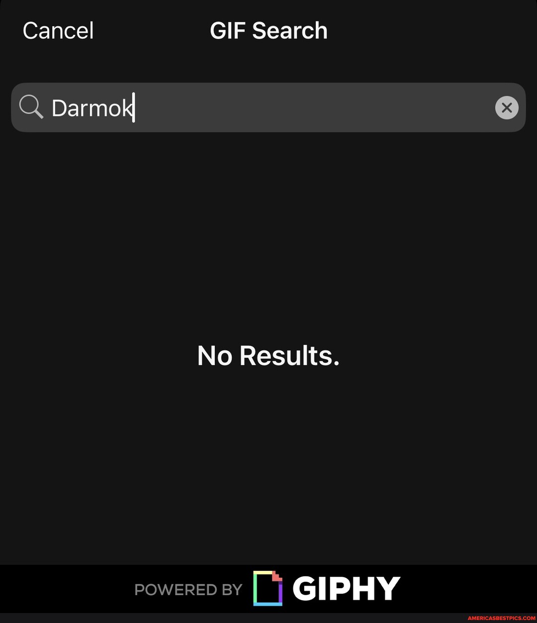 Cancel GIF Search Q Darmok No Results. POWERED BY GIPHY - America’s ...