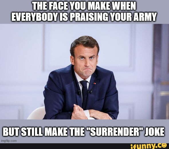 THE FACE YOU MAKE WHEN EVERYBODY IS PRAISING YOUR ARMY BUT STILL MAKE ...