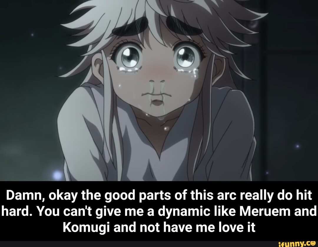 Damn, okay the good parts of this arc really do hit hard. You can't ...