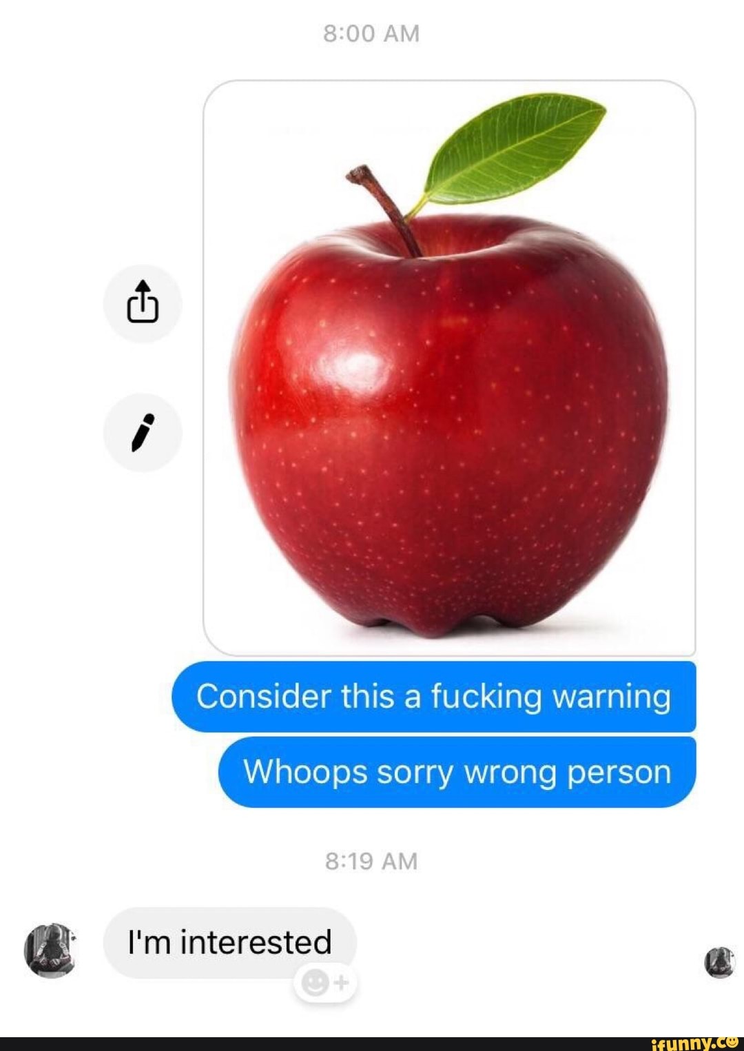 Consider this a fucking warning Whoops sorry wrong person - iFunny