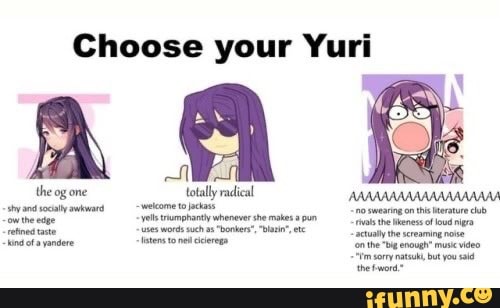 Yuri memes memes. The best memes on iFunny