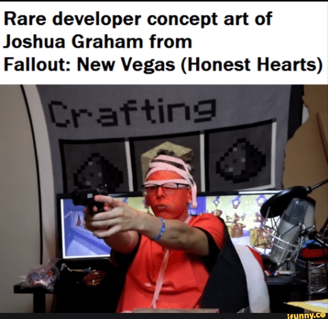 Rare developer concept art of Joshua Graham from Fallout: New Vegas ...