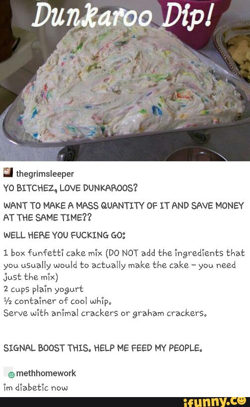 Dunkaroo memes. Best Collection of funny Dunkaroo pictures on iFunny