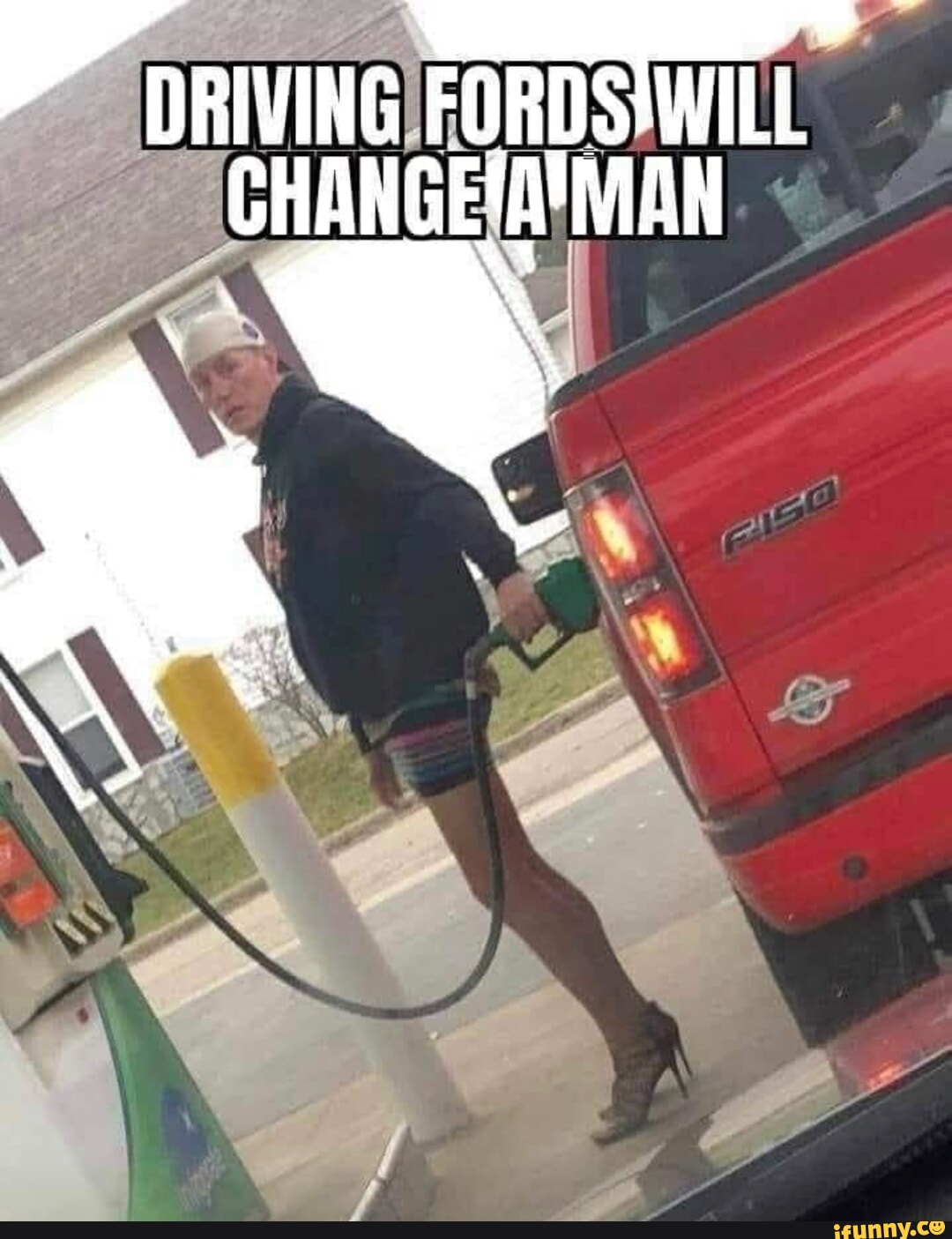 DRIVING FORDS CHANGE MAN - iFunny