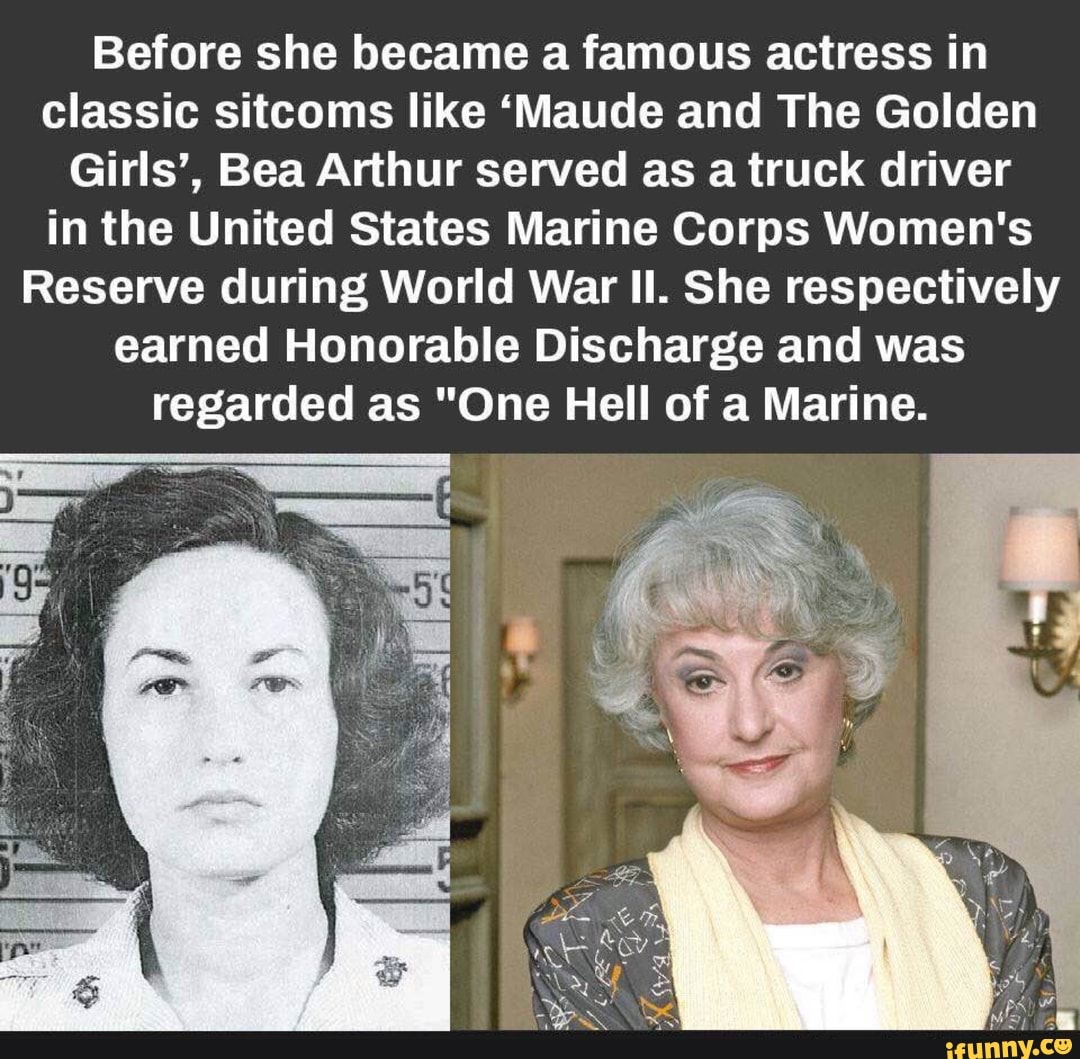 Before she became a famous actress in classic sitcoms like ‘Maude and ...