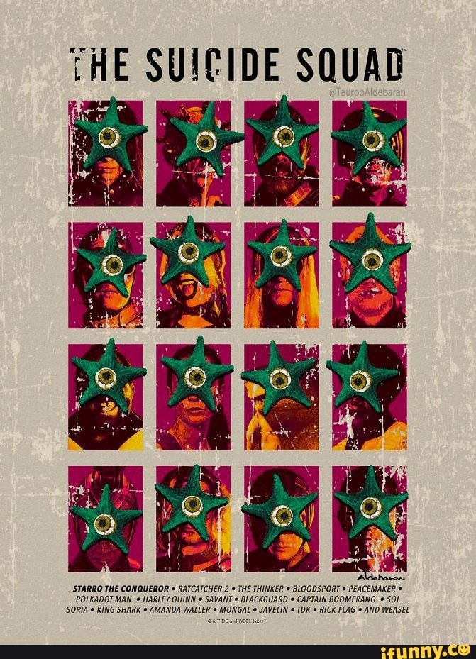 THE SUICIDE SQUAD 'STARRO THE CONQUEROR RATCATCHER 2 THE THINKER ...