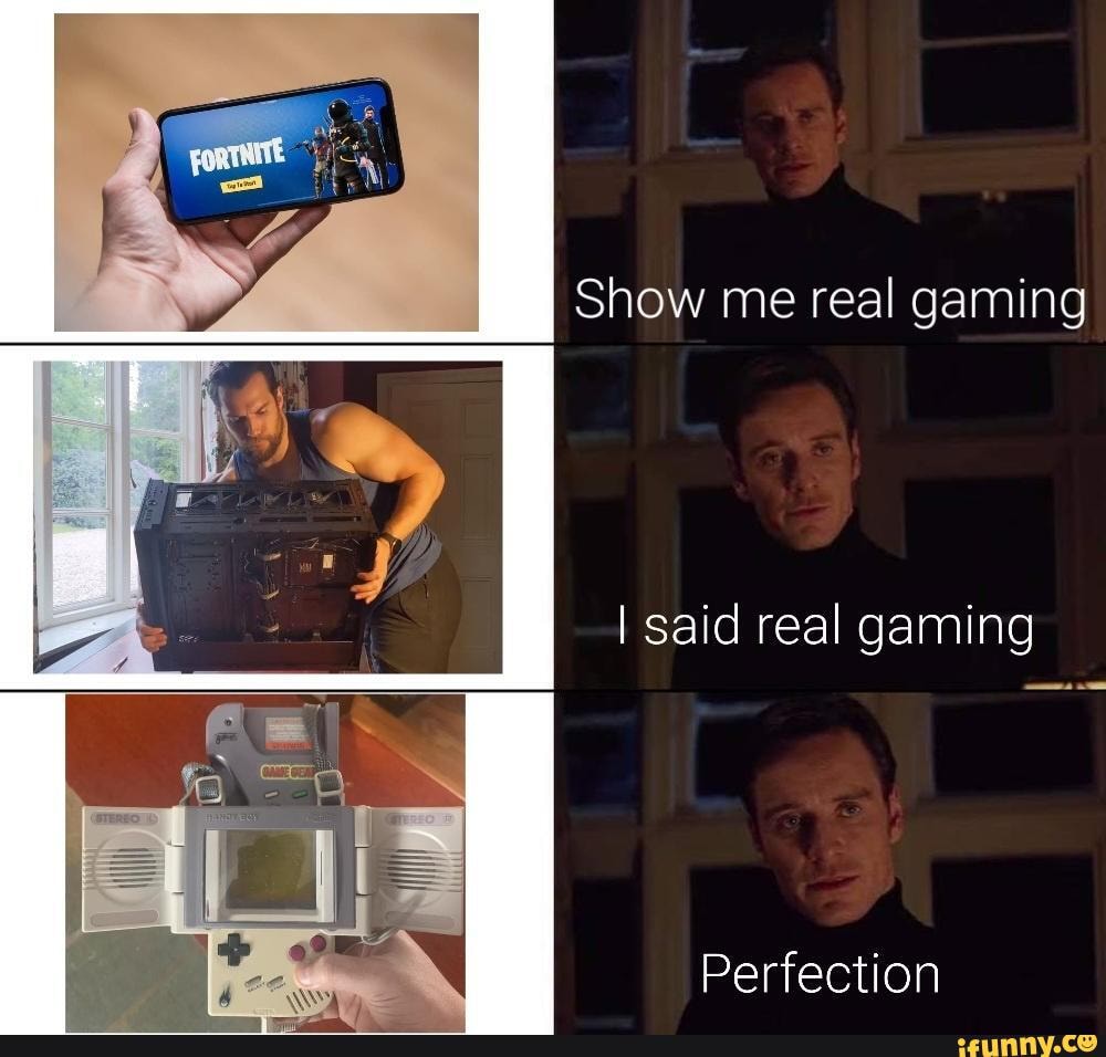 Peak performance - Show me real gaming I said real gaming Perfection ...