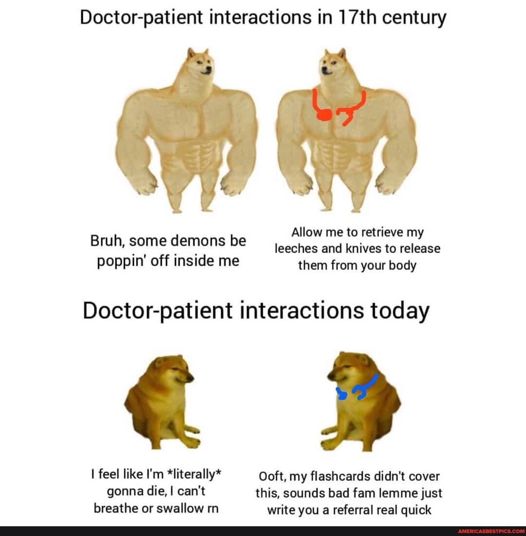 Doctor-patient interactions in 17th century Bnih, some demons be Allow ...