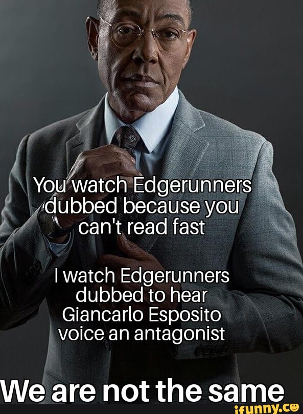 Edgerunners memes. Best Collection of funny Edgerunners pictures on iFunny