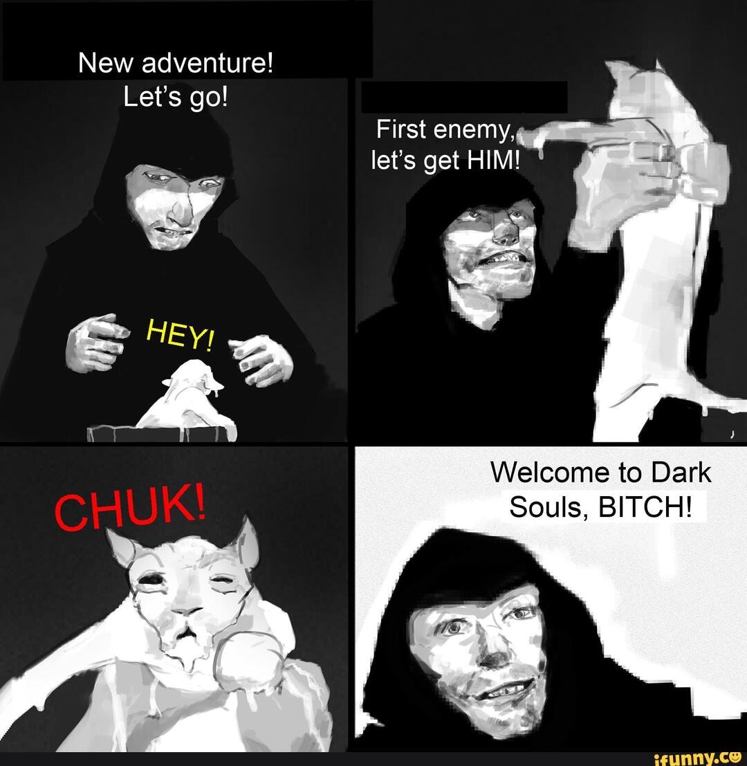 New adventure! Let's go! First enemy, let's get HIM! Welcome to Dark ...